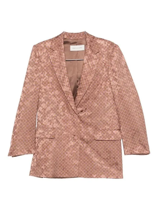 Dries Van Noten Single-breasted Jacket - Multicolor