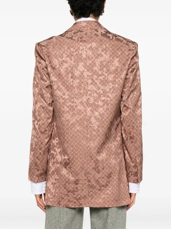 Dries Van Noten Single-breasted Jacket - Multicolor