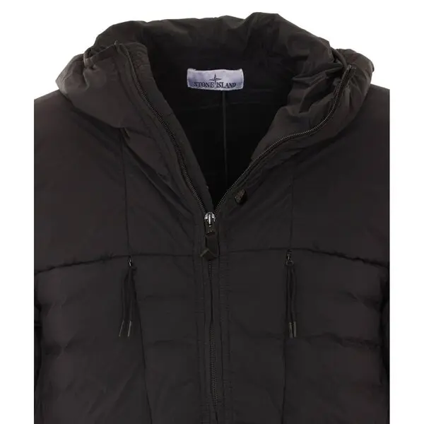 Stone Island Seamless Tunnel Nylon Logo Down Jacket
