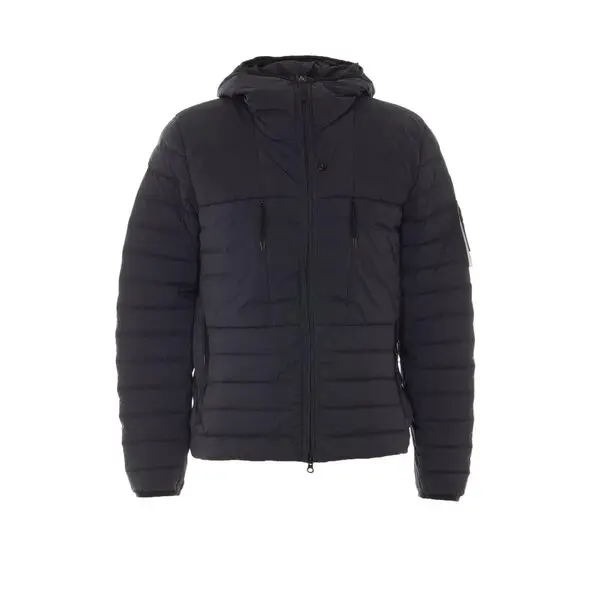 Stone Island Seamless Tunnel Nylon Logo Down Jacket
