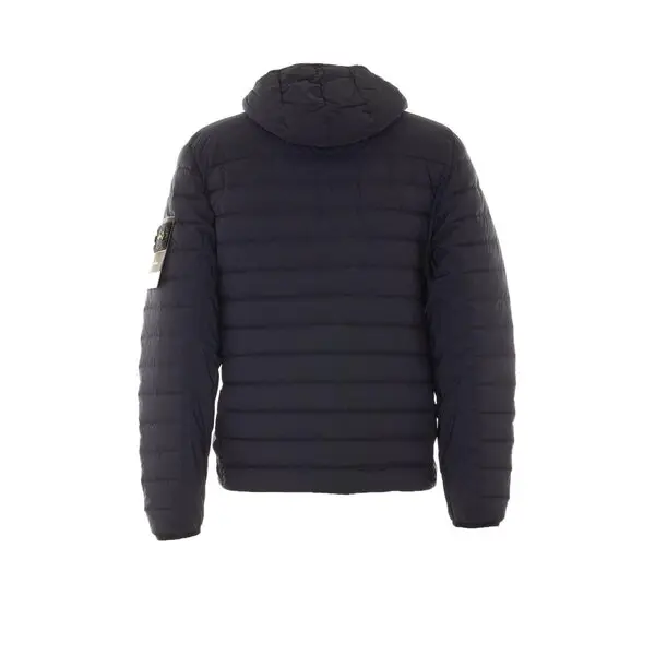 Stone Island Seamless Tunnel Nylon Logo Down Jacket