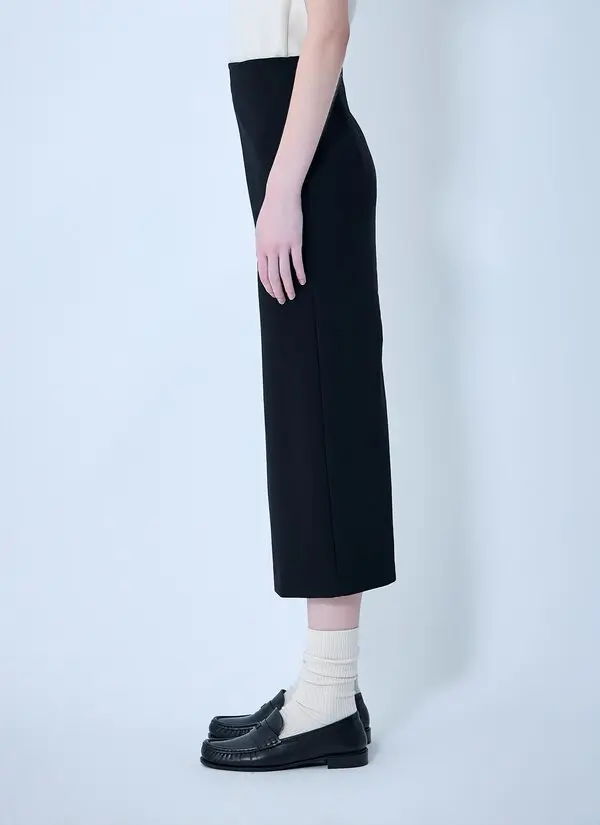 Max Mara Compact Crêpe Jersey Midi Skirt