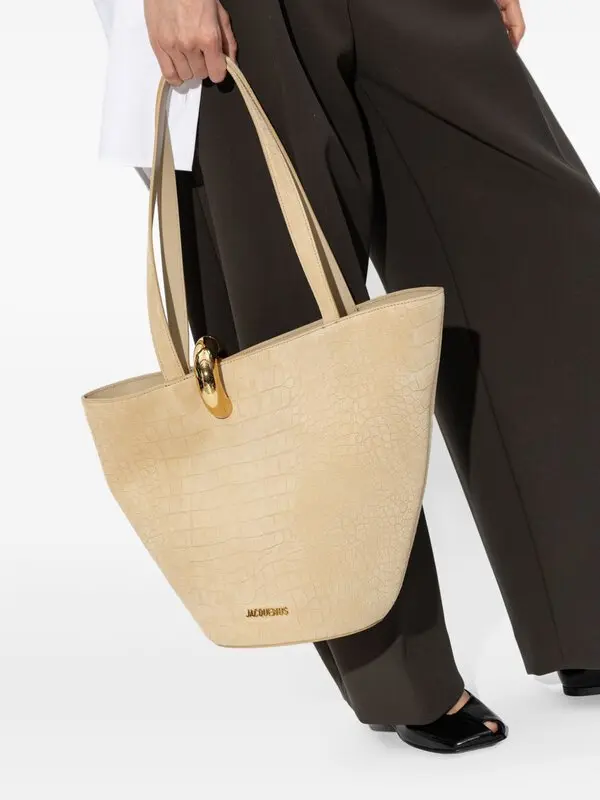 Jacquemus Le Bambola Moyen Leather Bucket Bag - Multicolor