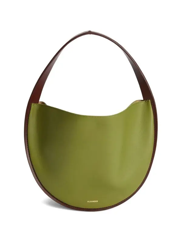 JIL SANDER Pivot Leather Hobo Bag - Multicolor