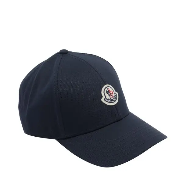 Moncler Logo Baseball Cap - Blue