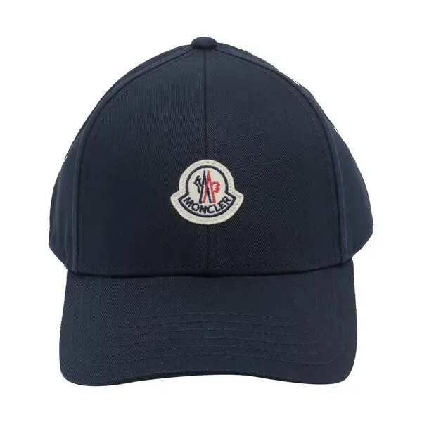 Moncler Logo Baseball Cap - Blue