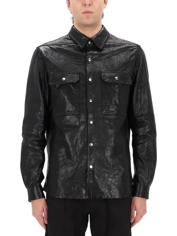 Rick Owens Leather Jacket