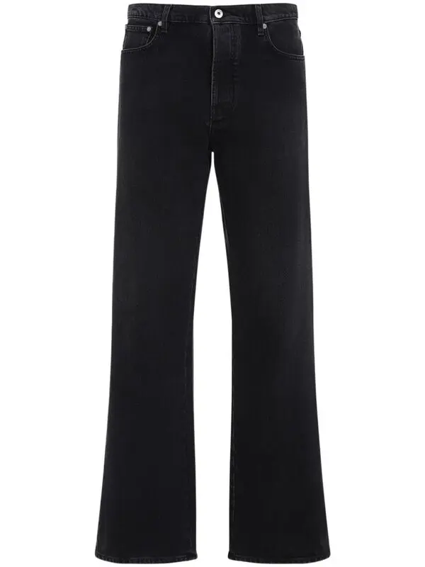 Off-White Relaxed Fit Diag Jeans - Black