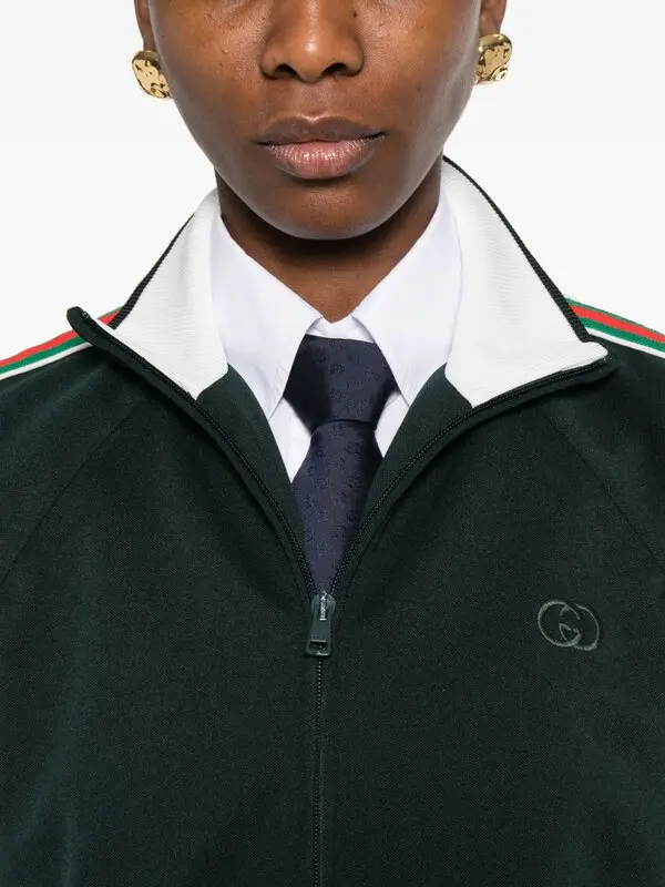 Gucci Web Detail Track Jacket