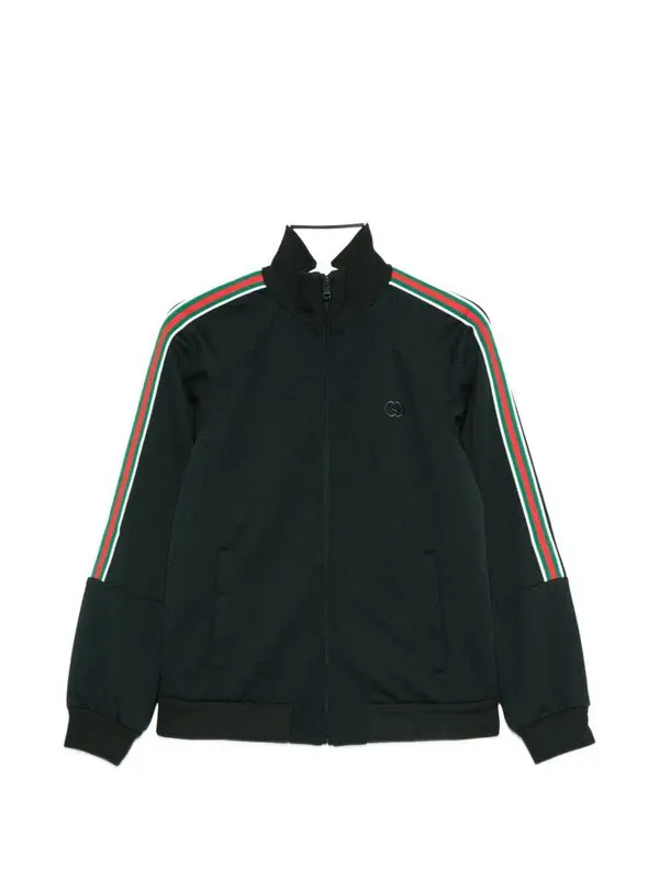 Gucci Web Detail Track Jacket - Multicolor