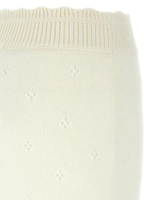 Chloé Jacquard Logo Mini Skirt
