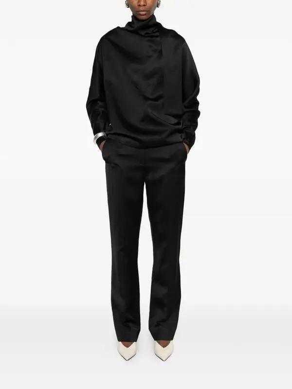 TOTEME Linen Blend Trousers