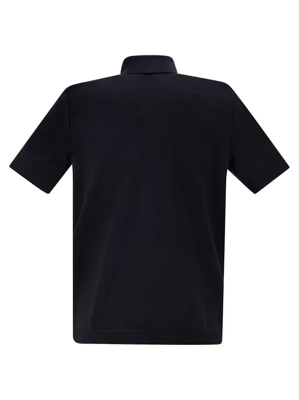 Herno Cotton Jersey Polo Shirt