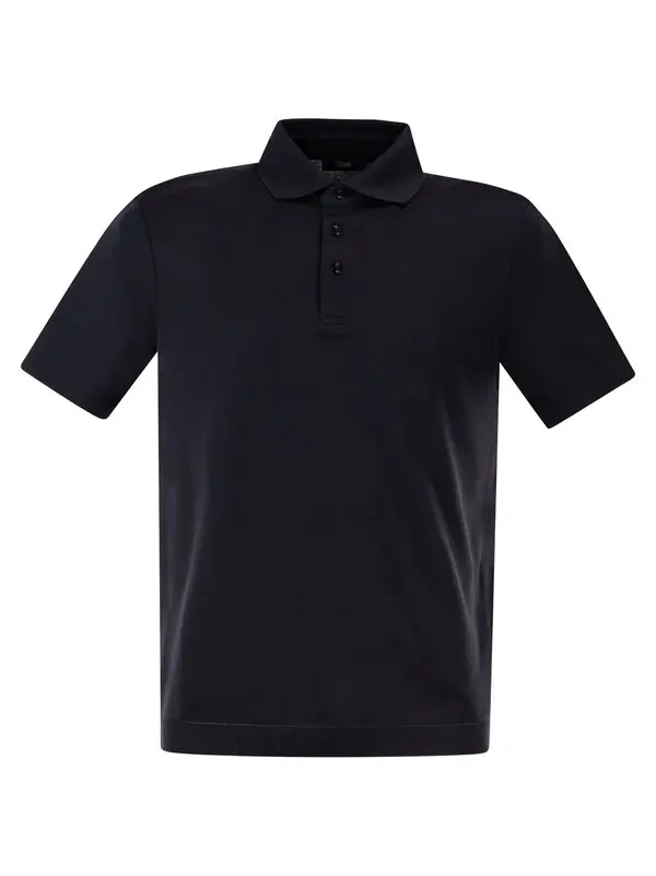 Herno Cotton Jersey Polo Shirt - Multicolor