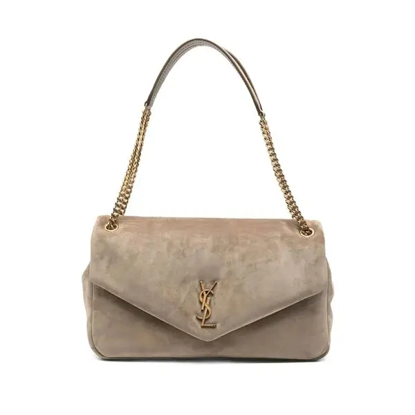 Saint Laurent Suede Shoulder Bag