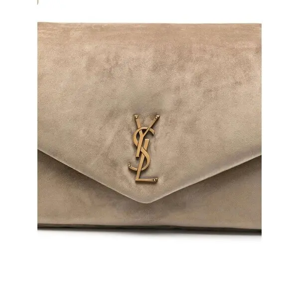 Saint Laurent Suede Shoulder Bag