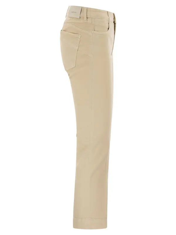 Sportmax Enna Denim Pants - Cream