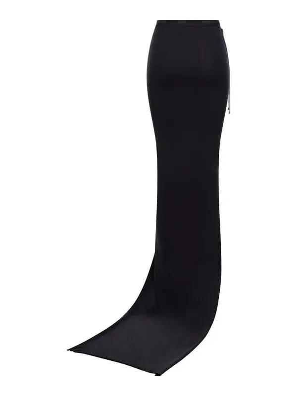 Moncler Rick Owens Adjustable Knitted Skirt