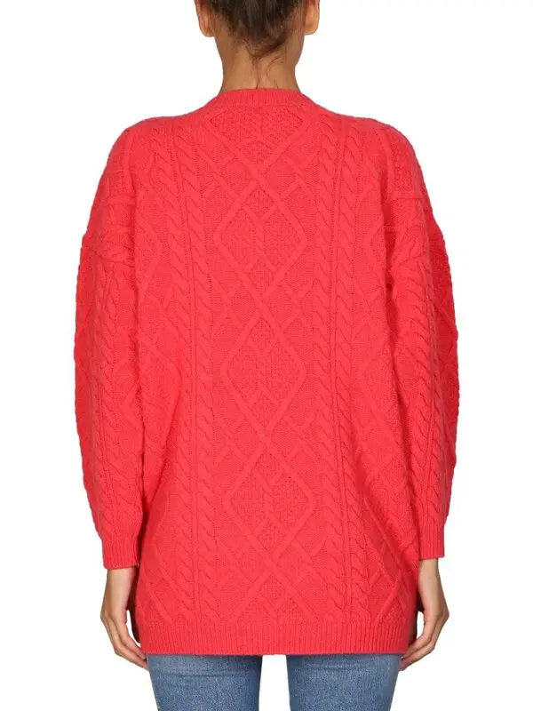 Stella McCartney Wool Crew Neck Sweater - Red