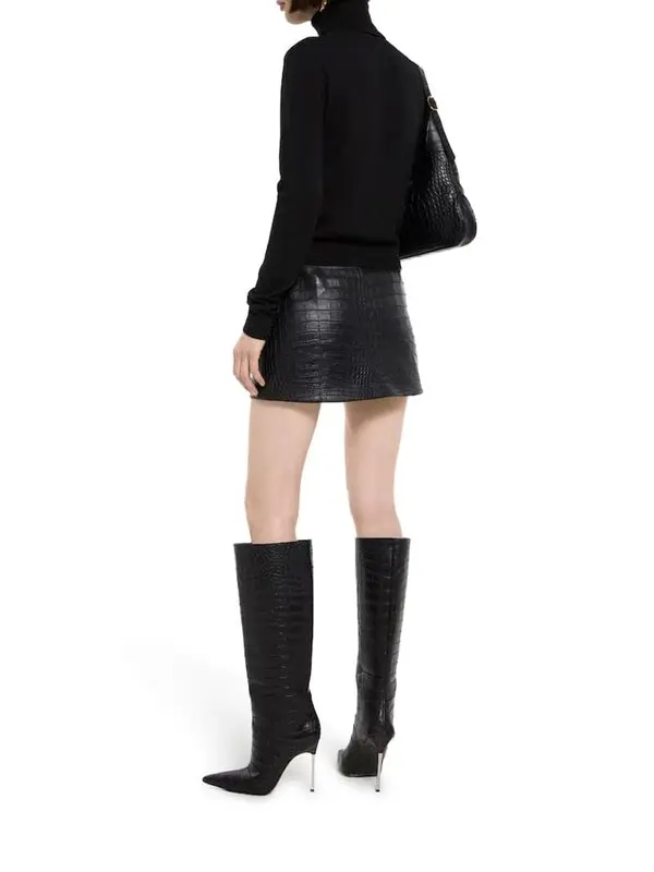 Gucci Wool Turtleneck With Embroidery