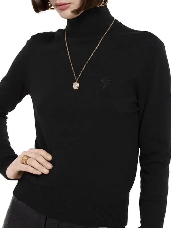 Gucci Wool Turtleneck With Embroidery