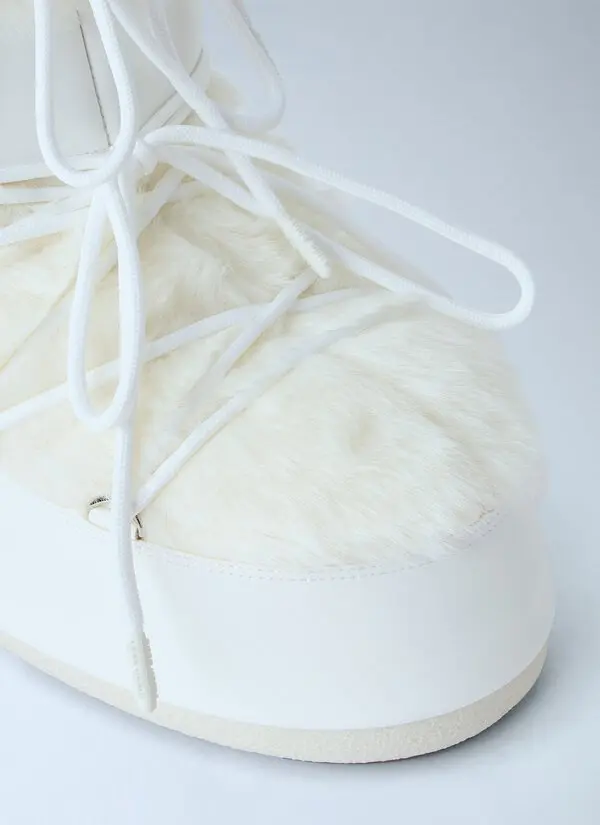 Moon Boot Icon Low Faux Fur Boots