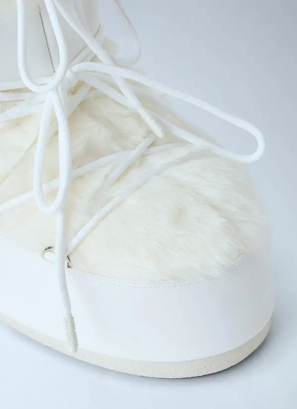 Moon Boot Icon Low Faux Fur Boots