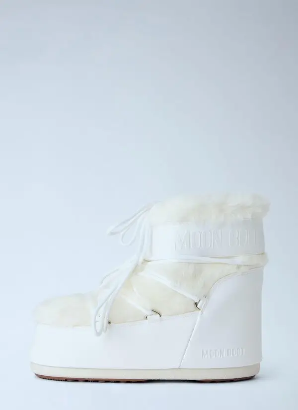 Moon Boot Icon Low Faux Fur Boots