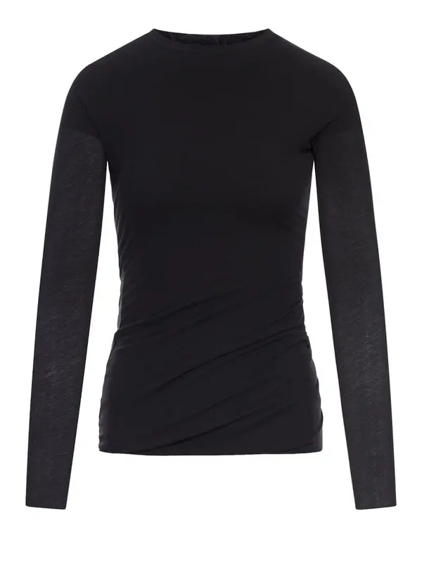 JIL SANDER Double Layer Long Sleeved Shirt