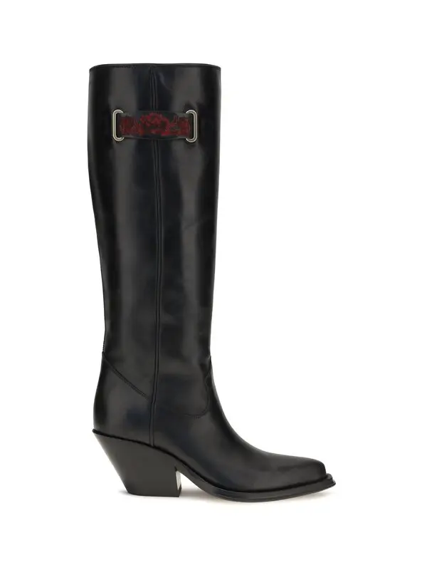Chloé Azelan Over-the-knee Leather Boots