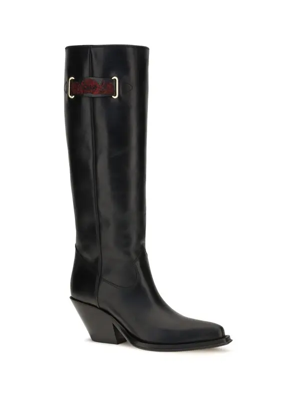 Chloé Azelan Over-the-knee Leather Boots