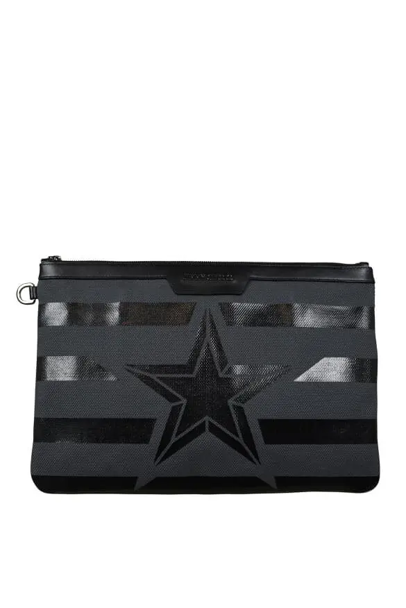 JIMMY CHOO Derek Clutch Bag - Gray