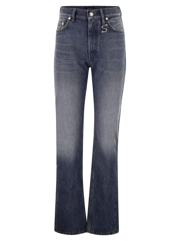 Sportmax Baita Low-rise Straight-leg Jeans - Multicolor
