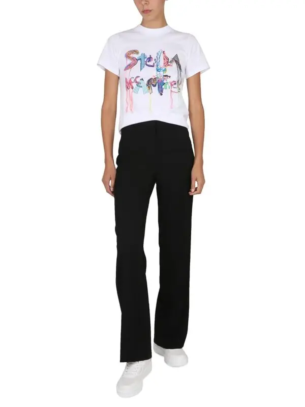 Stella McCartney Logo Print T-shirt