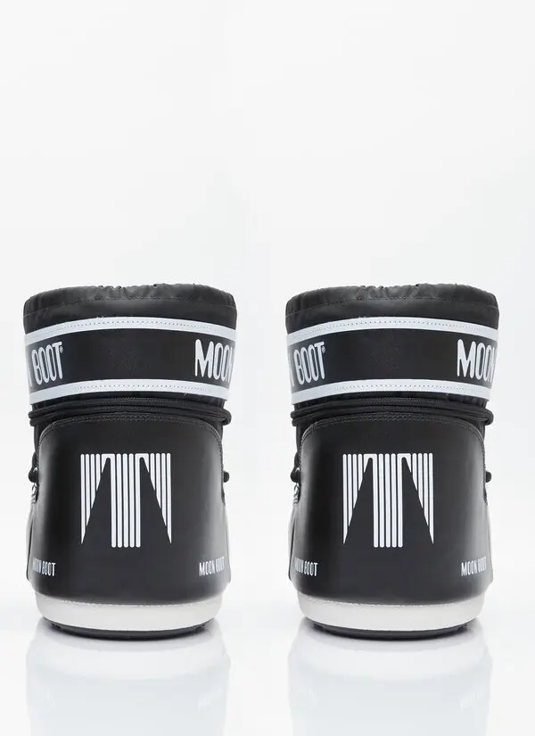 Moon Boot Icon Low Nylon Boots - Black