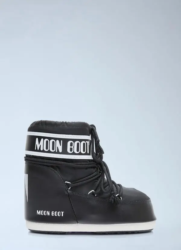 Moon Boot Icon Low Nylon Boots - Black