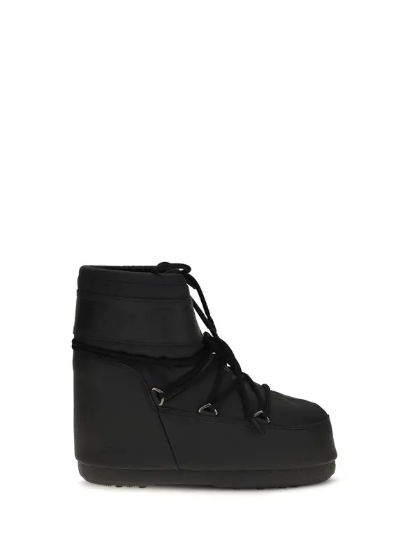 Moon Boot Icon Low Rubber Boots - Black