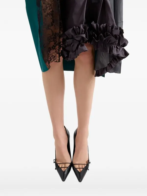 Prada Patchwork Midi Skirt