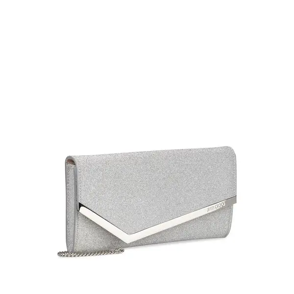 JIMMY CHOO Grey Clutch Bags