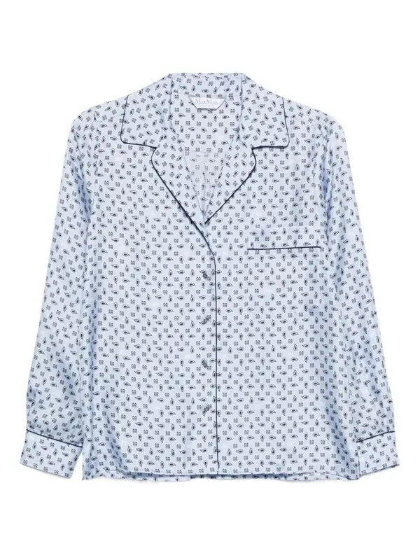 Max Mara Silk Shirt - Multicolor