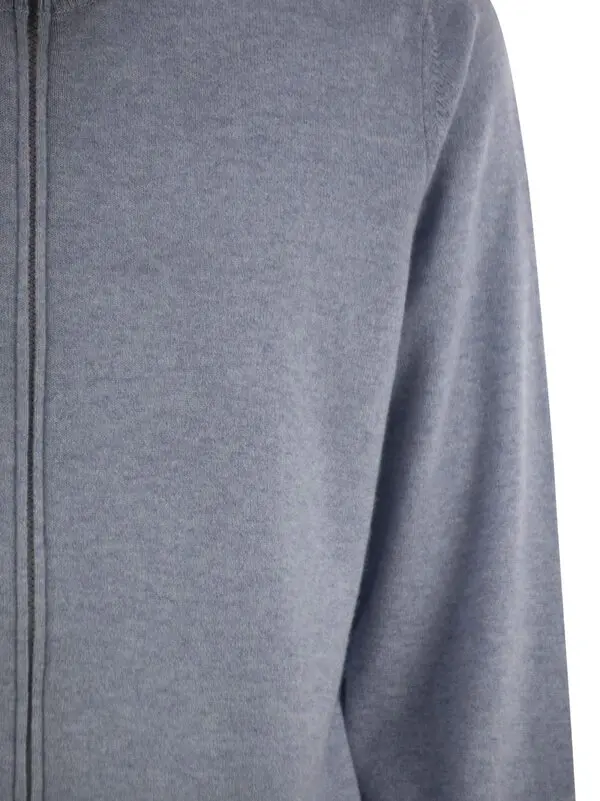 Brunello Cucinelli Cashmere Cardigan - Blue