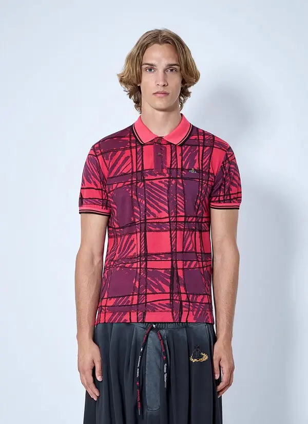 VIVIENNE WESTWOOD Classic Polo Shirt - Pink