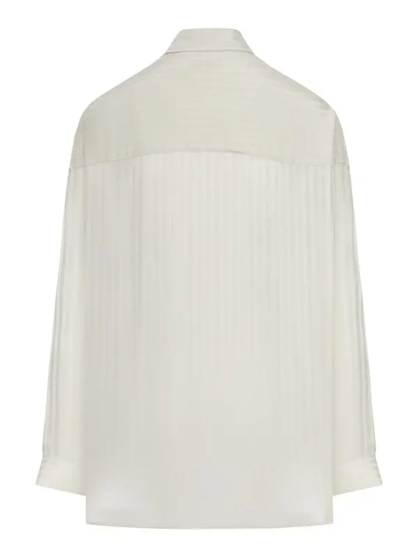 Balenciaga Tone-on-tone Striped Shirt