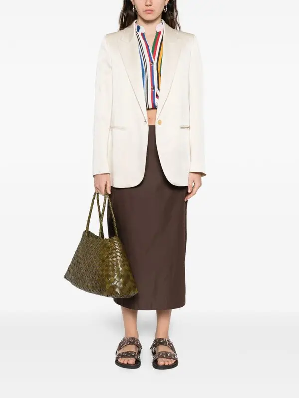 FORTE_FORTE Single-breasted Blazer Jacket