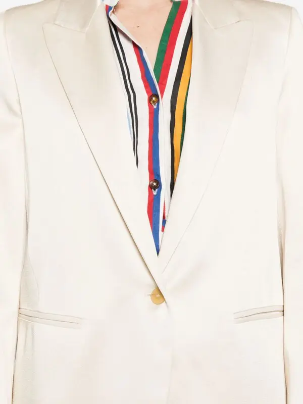FORTE_FORTE Single-breasted Blazer Jacket