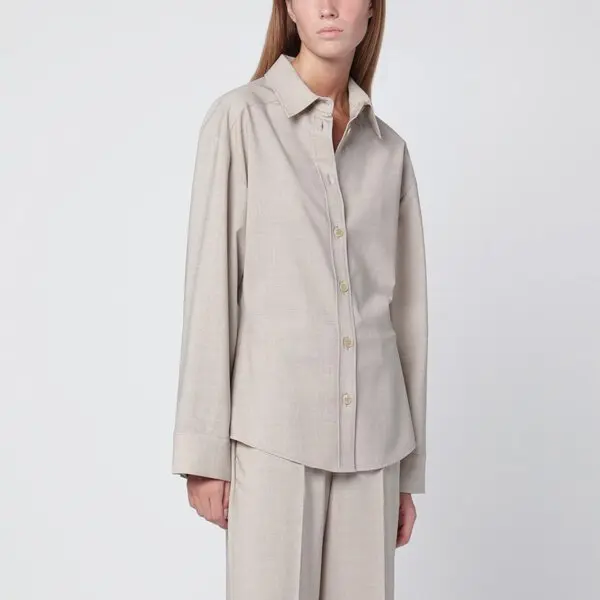 P.a.r.o.s.h Virgin Wool Blend Shirt