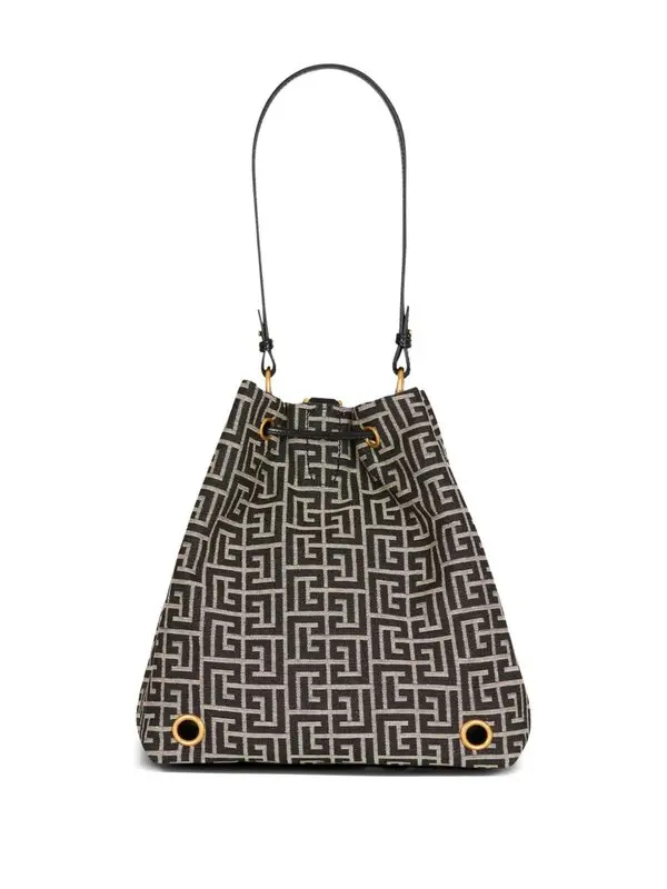 Balmain Sync Monogram Backpack