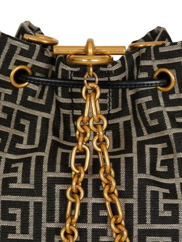 Balmain Sync Monogram Backpack