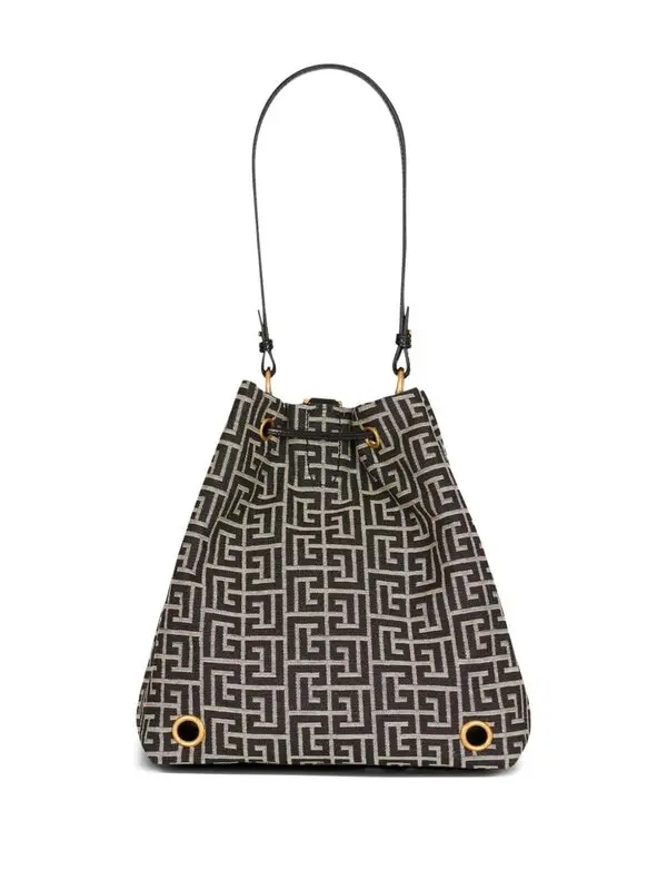 Balmain Sync Monogram Backpack - Multicolor