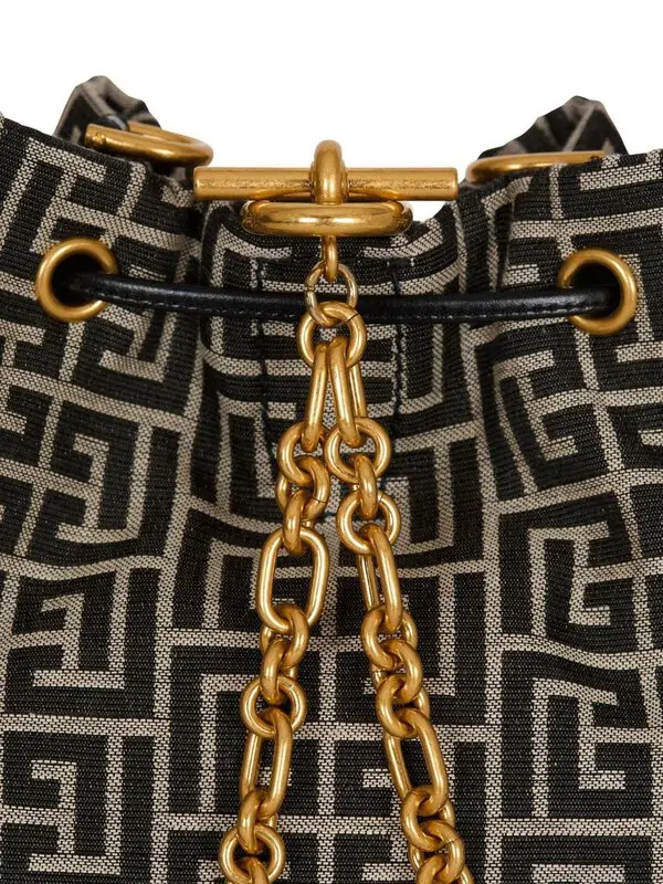 Balmain Sync Monogram Backpack - Multicolor